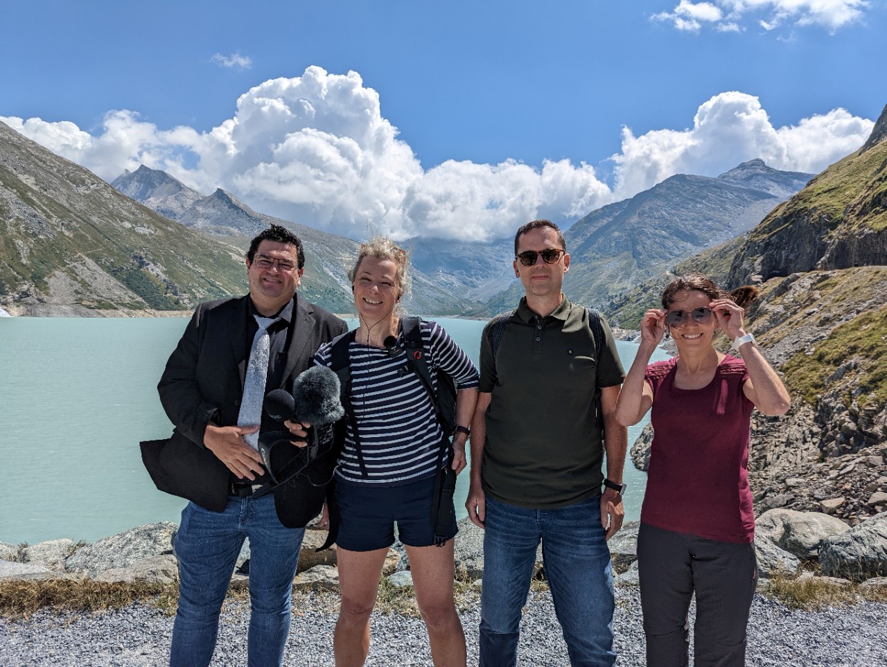 Mattmark: Besuch beim grössten Erddamm Europas